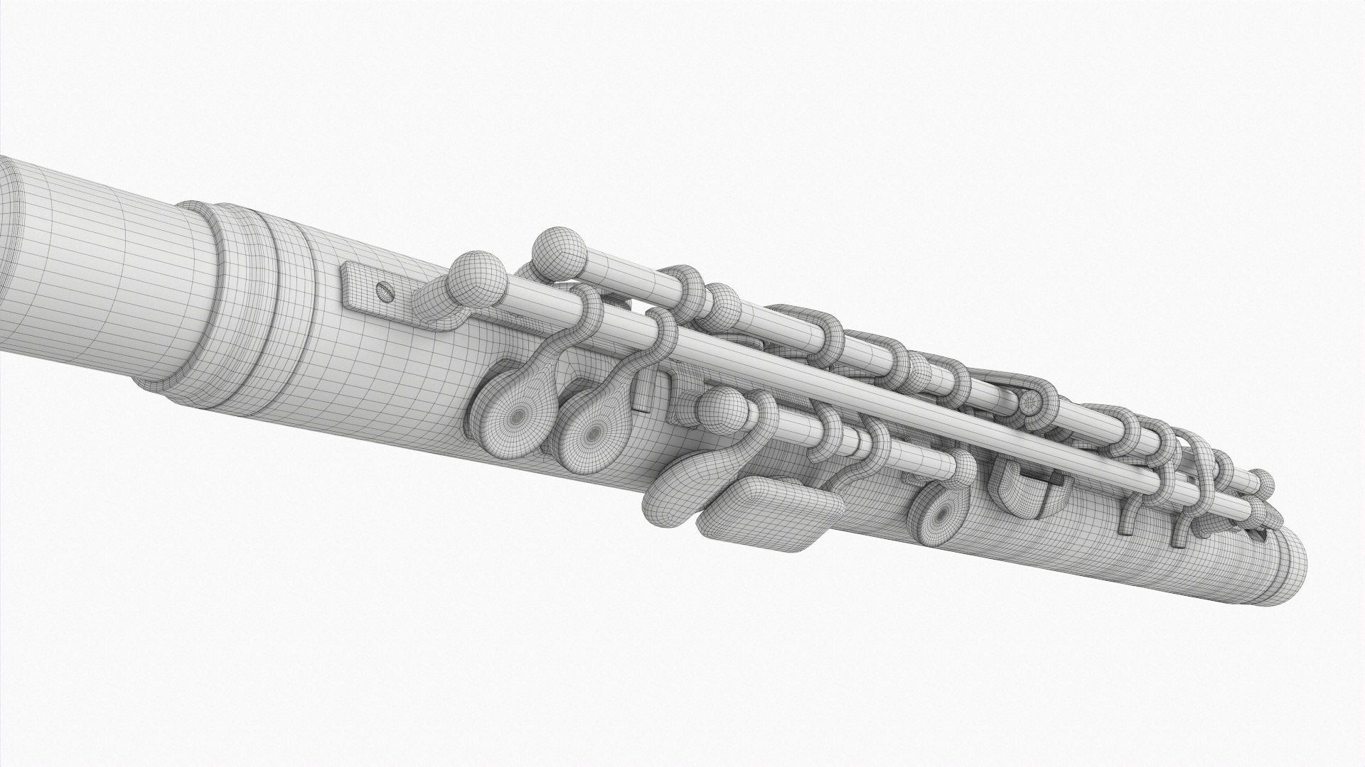 Piccolo Flute 3D - TurboSquid 1825024
