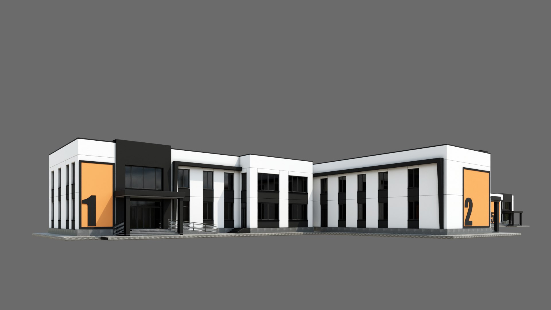 High School Model - TurboSquid 2028967