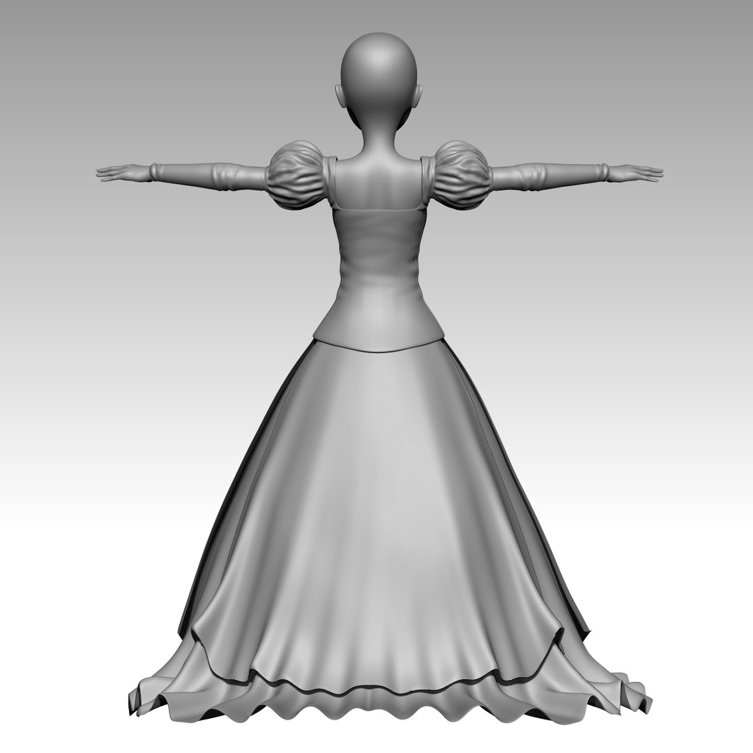 Cartoon Princess Bella 3ds