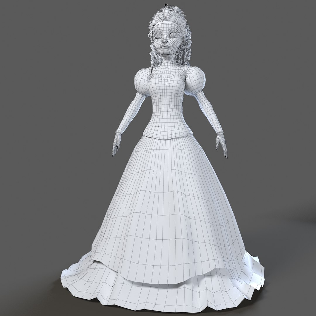 Cartoon Princess Bella 3ds