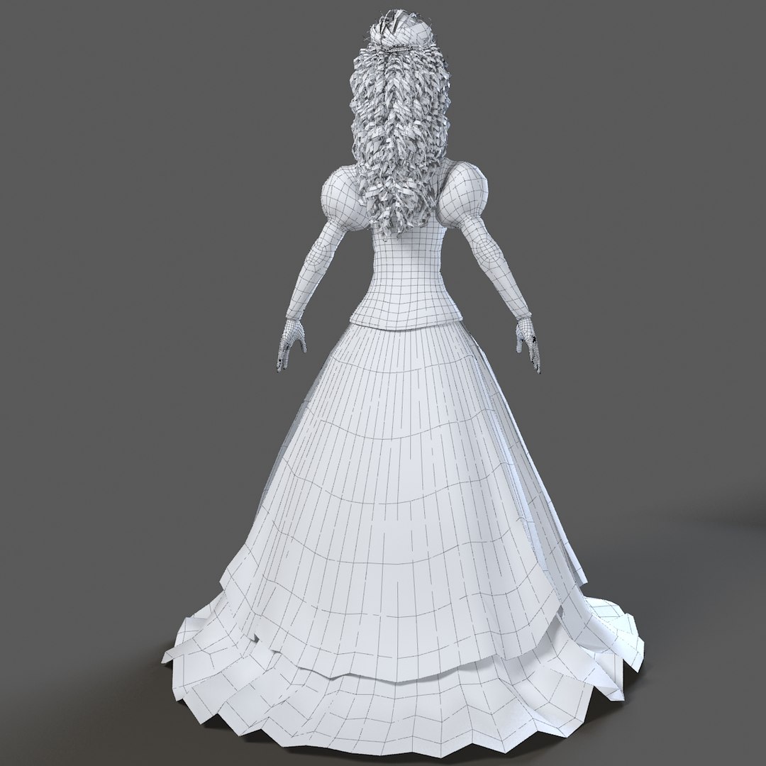 Cartoon Princess Bella 3ds