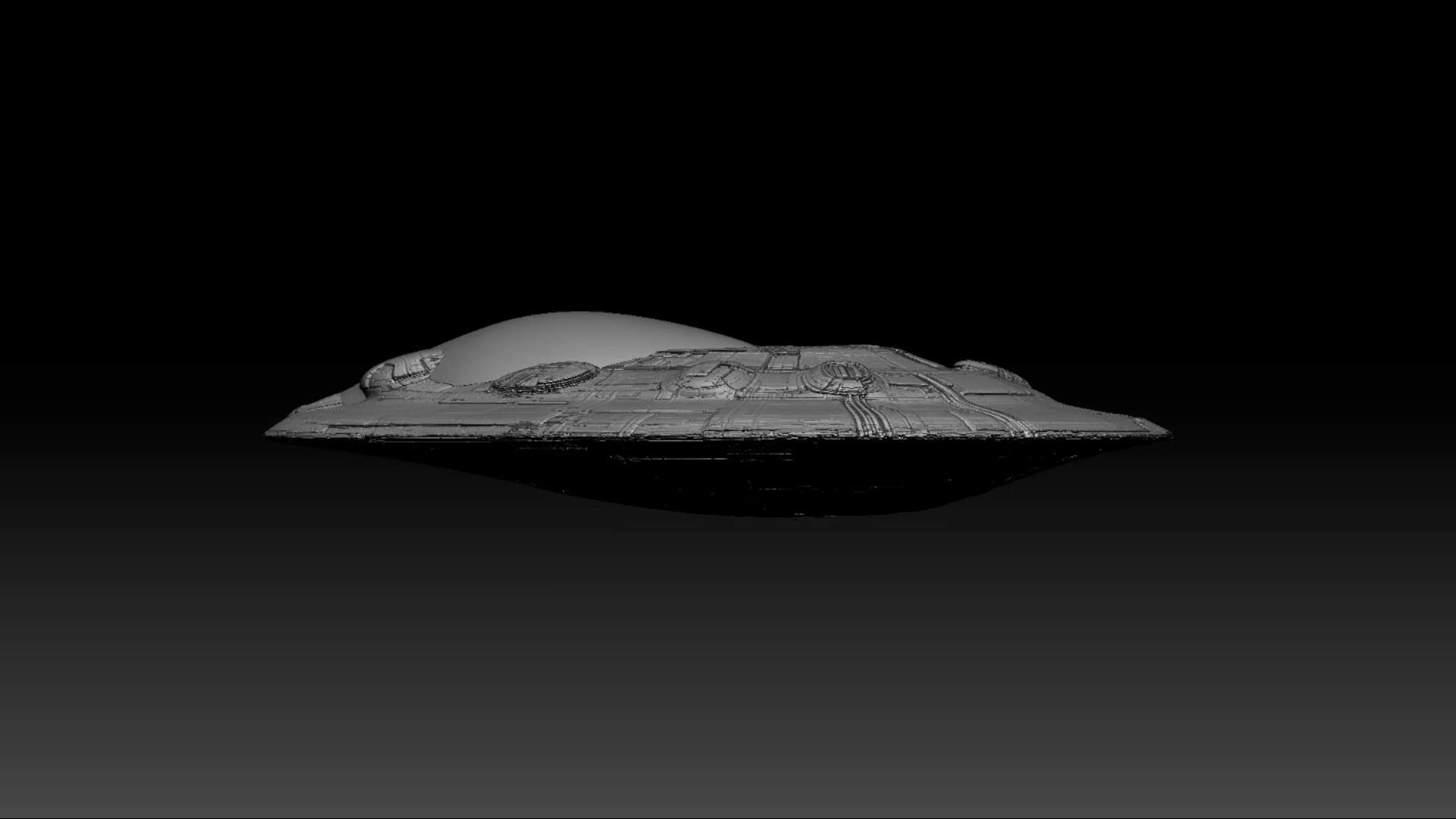 3D Model Alien Mothership - TurboSquid 2220385