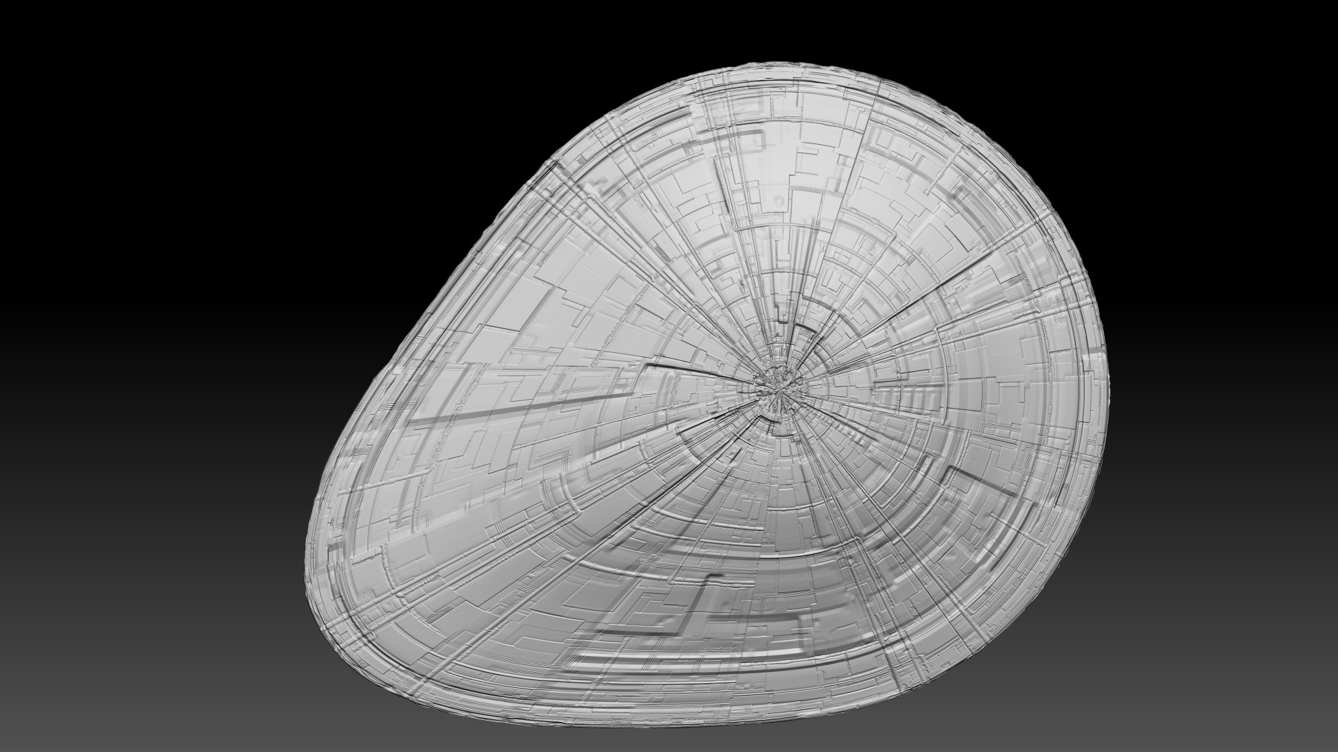 3D Model Alien Mothership - TurboSquid 2220385