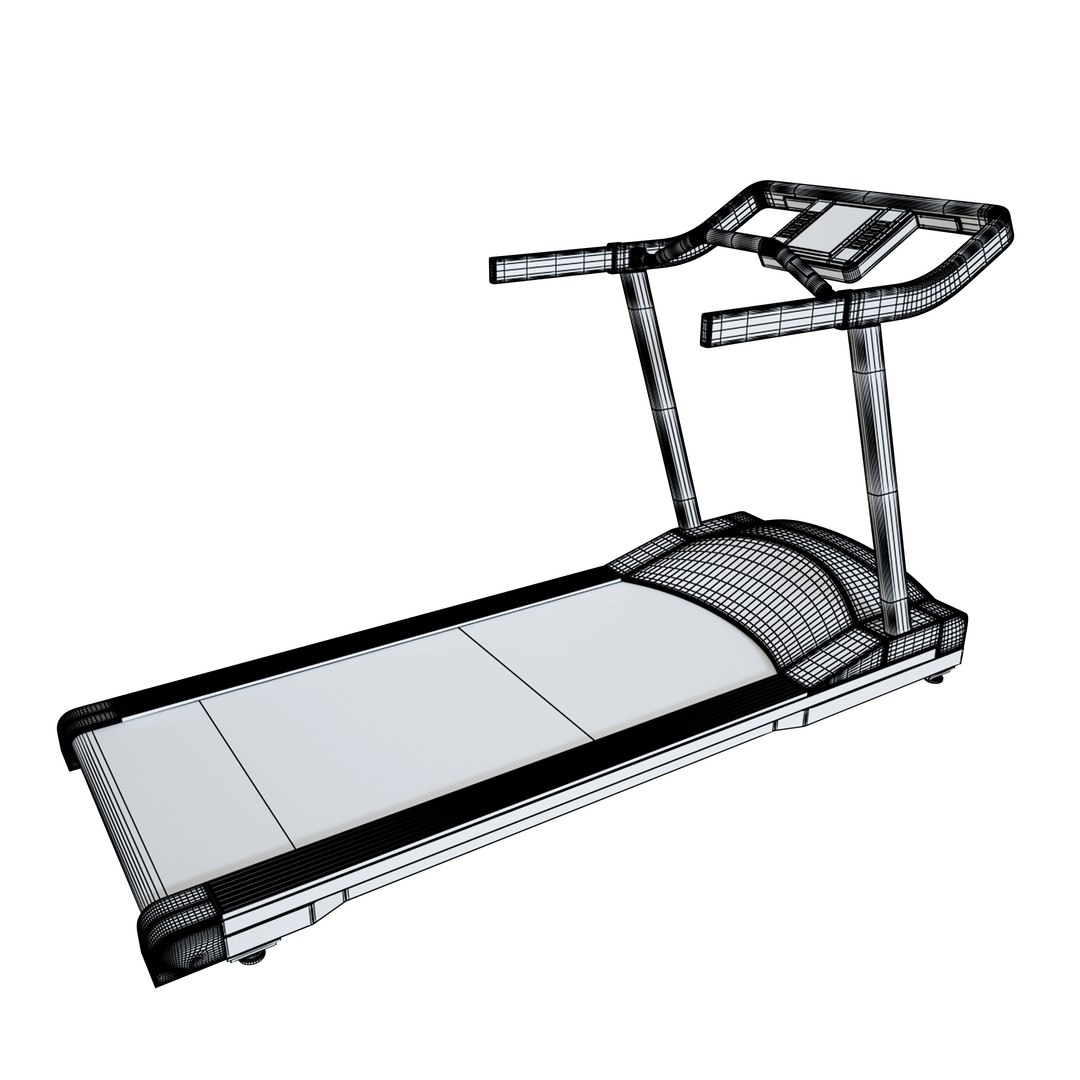 3D Model Fitness Sport Treadmill - TurboSquid 1669403