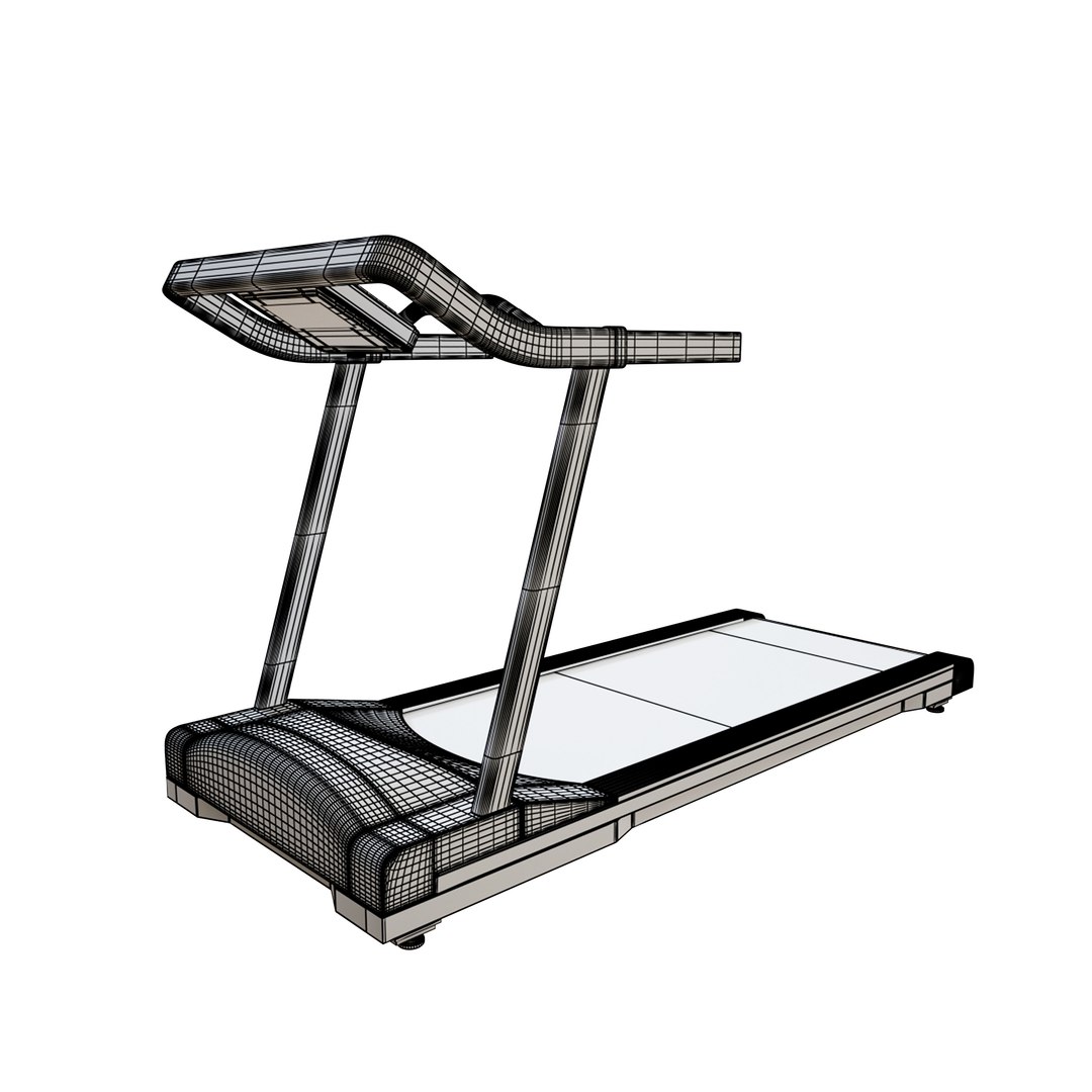 3D Model Fitness Sport Treadmill - TurboSquid 1669403