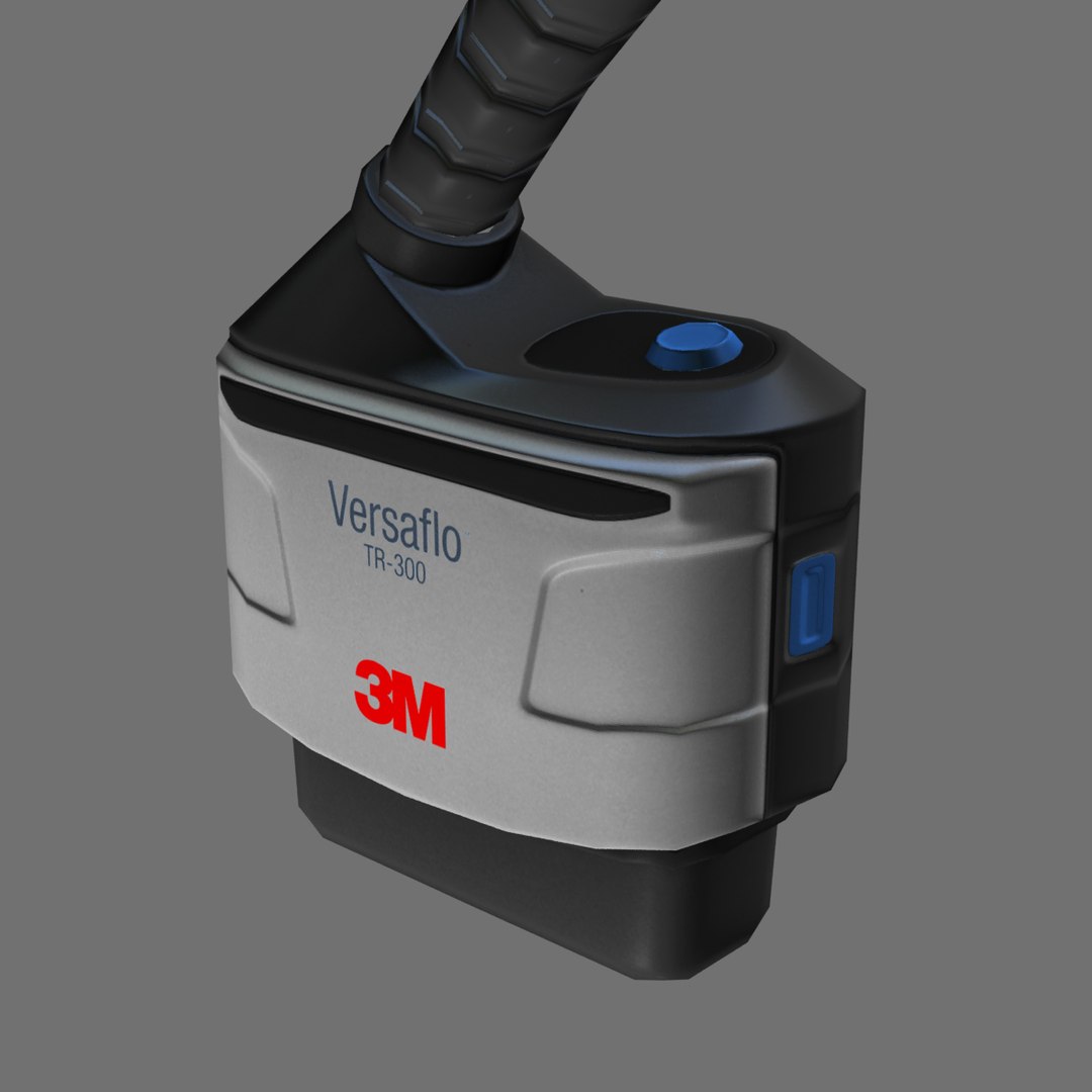 3m Versaflo 3d Model