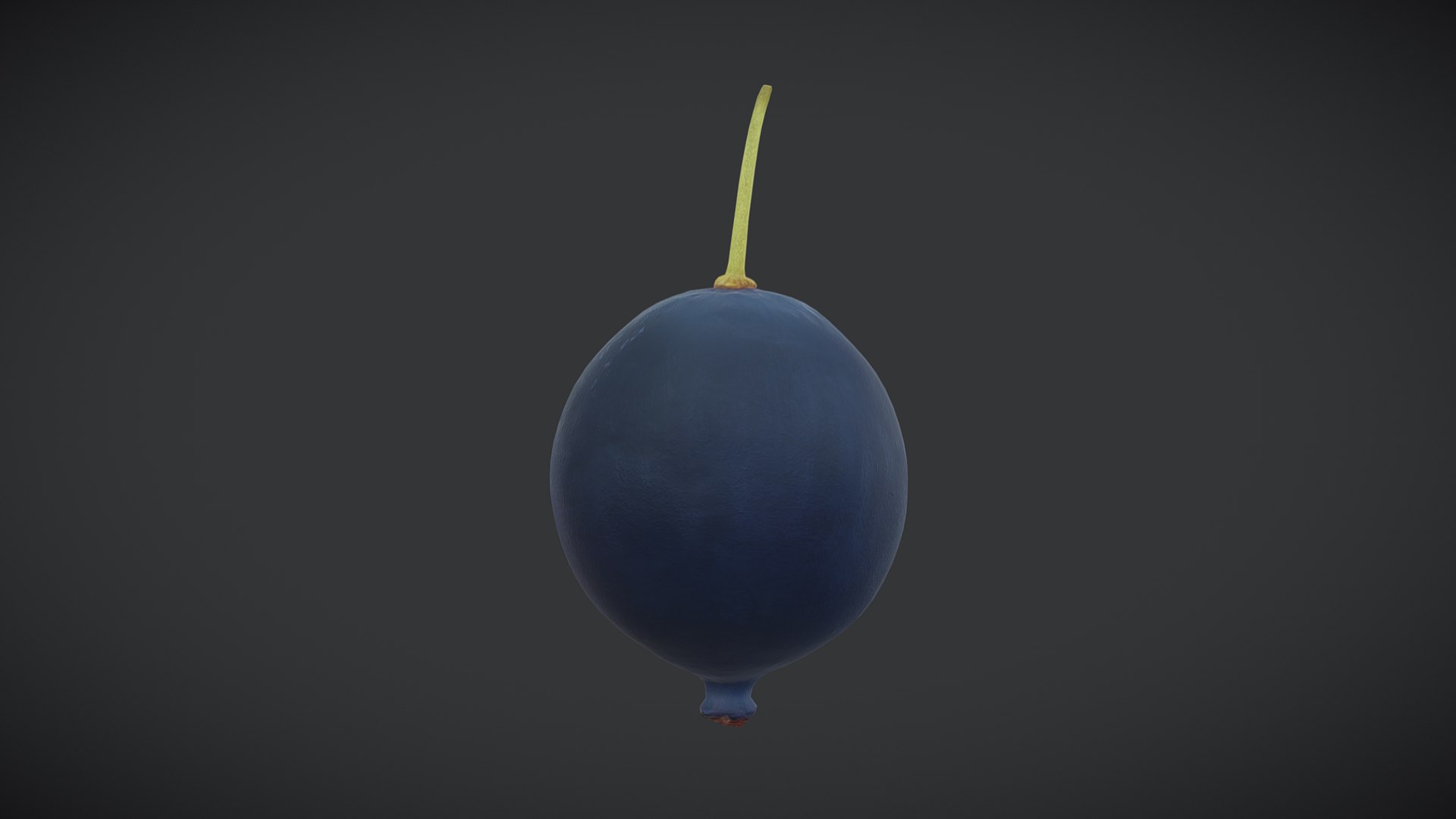 3D Fruit Berberis Microphylla Low Poly Model - TurboSquid 2371466