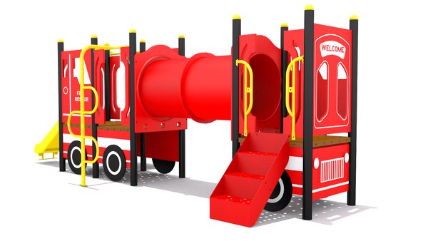 3D Fire Engine Playground - TurboSquid 1810936