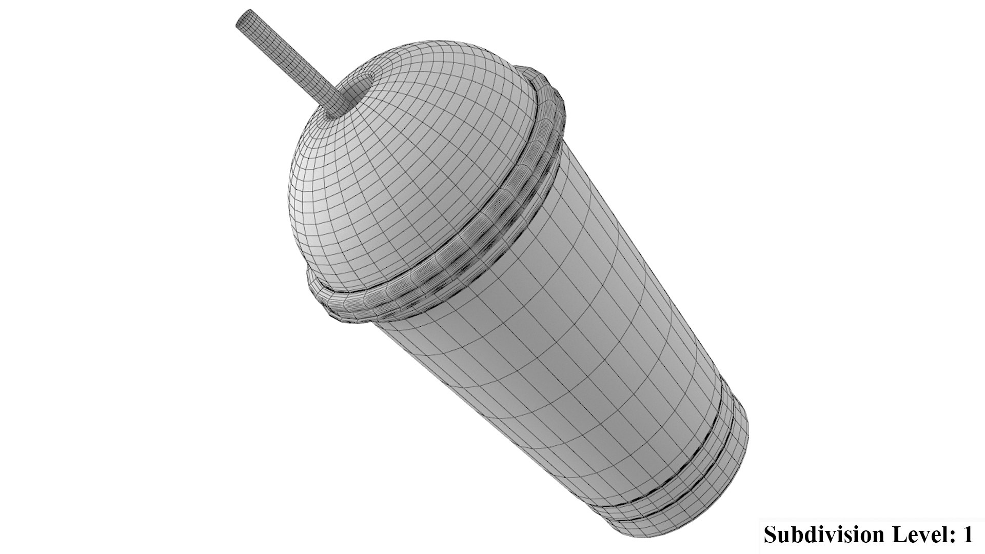 Starbucks vanilla chocolate frappuccino 3D model - TurboSquid 1452278