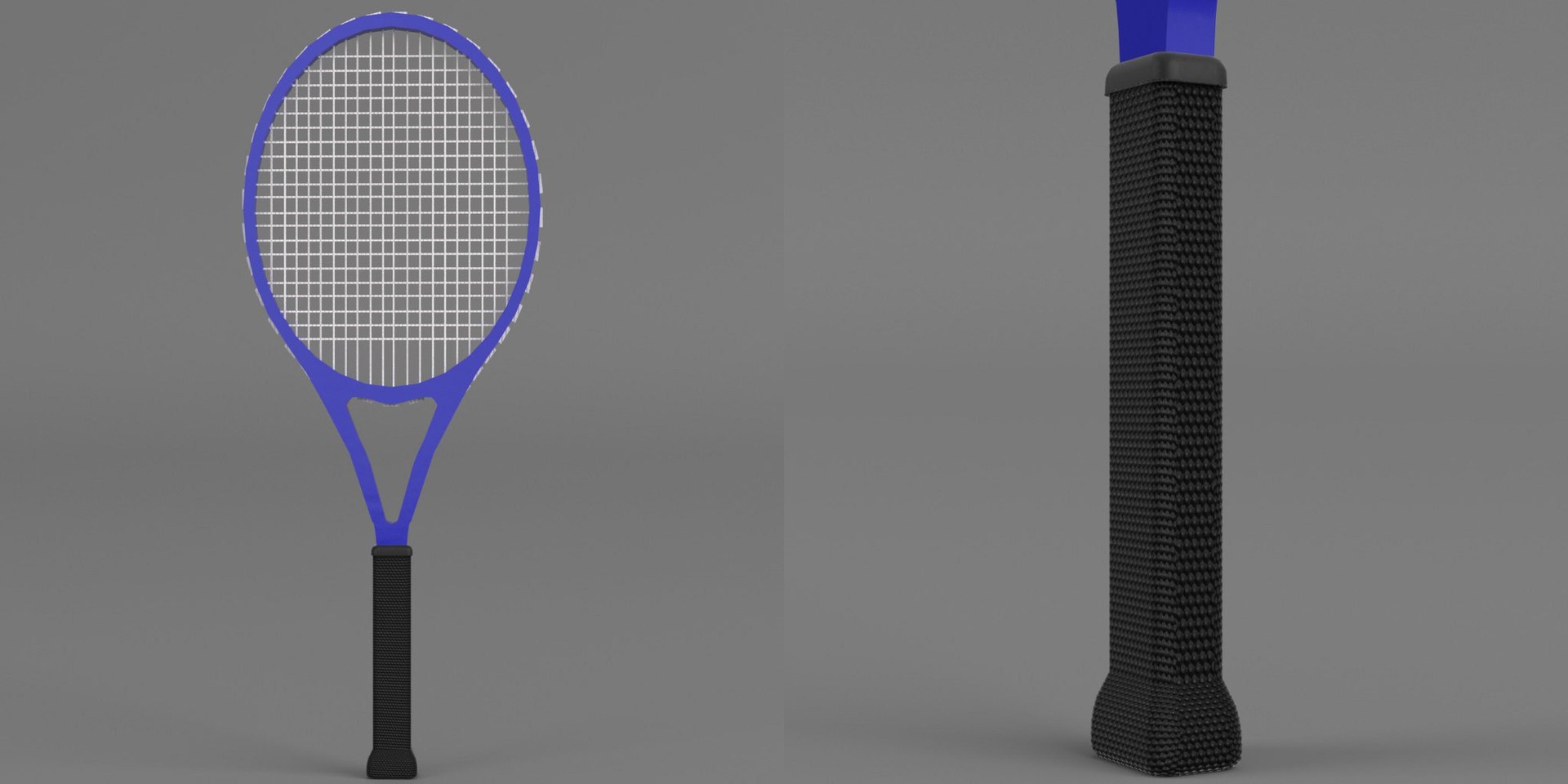 3d Model Tennis Racket