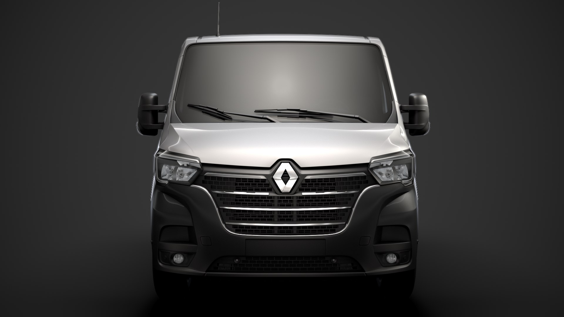 3D renault master l1h1 windowvan - TurboSquid 1494490