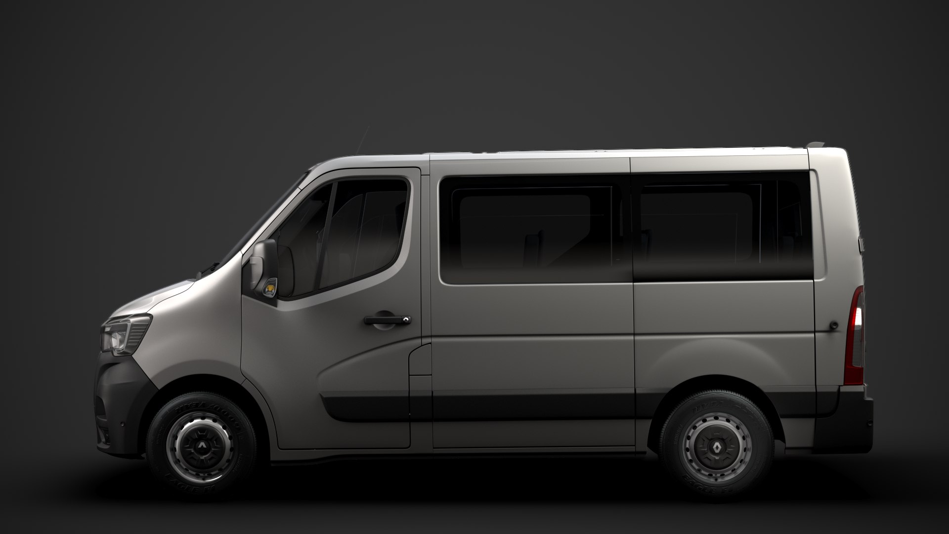 3D renault master l1h1 windowvan - TurboSquid 1494490