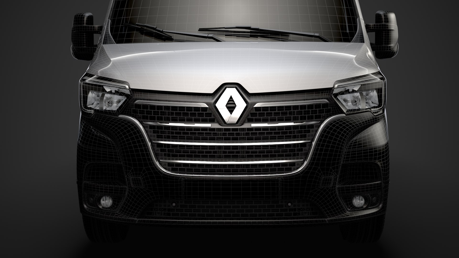 3D renault master l1h1 windowvan - TurboSquid 1494490