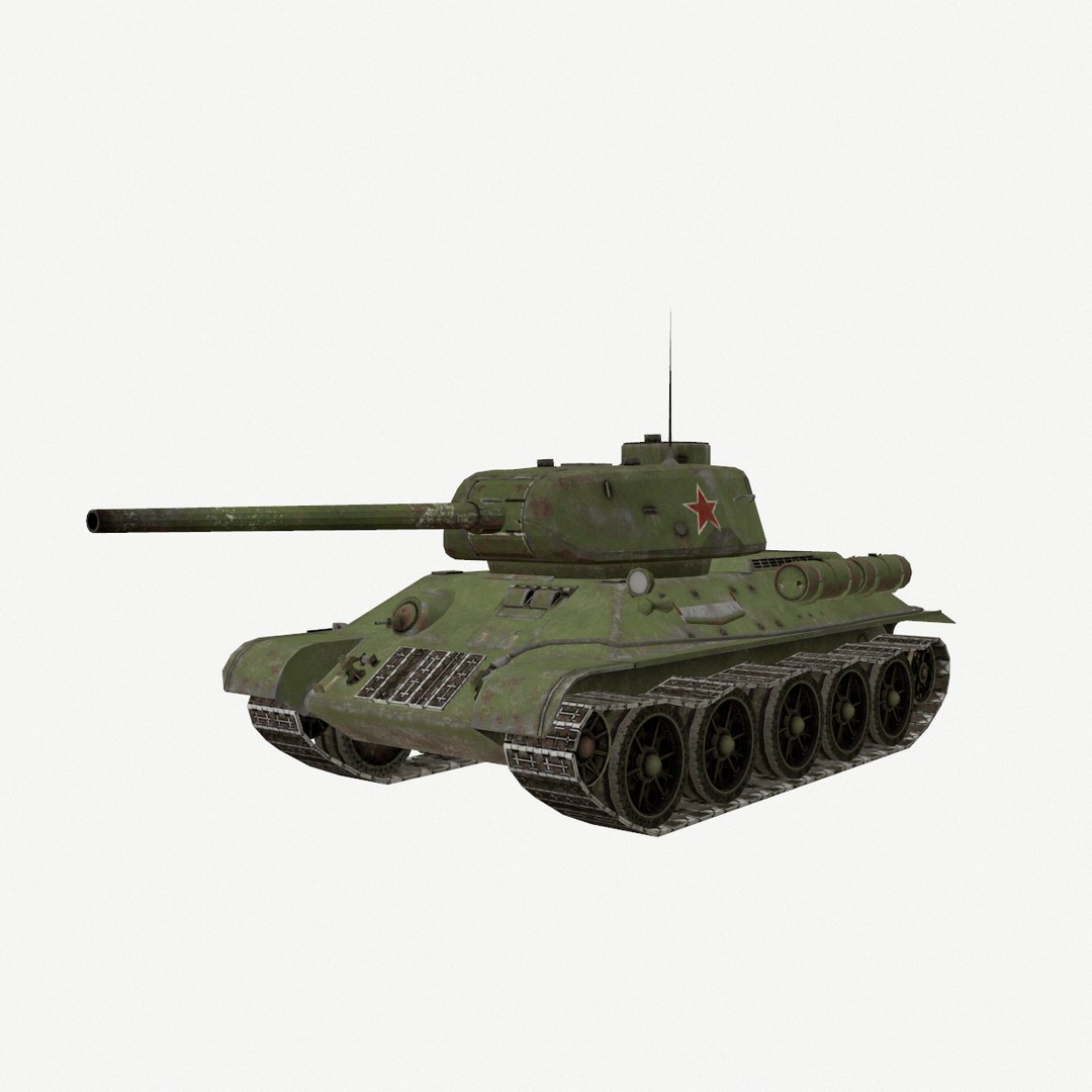 3D t34 t-34 soviet medium - TurboSquid 1530037