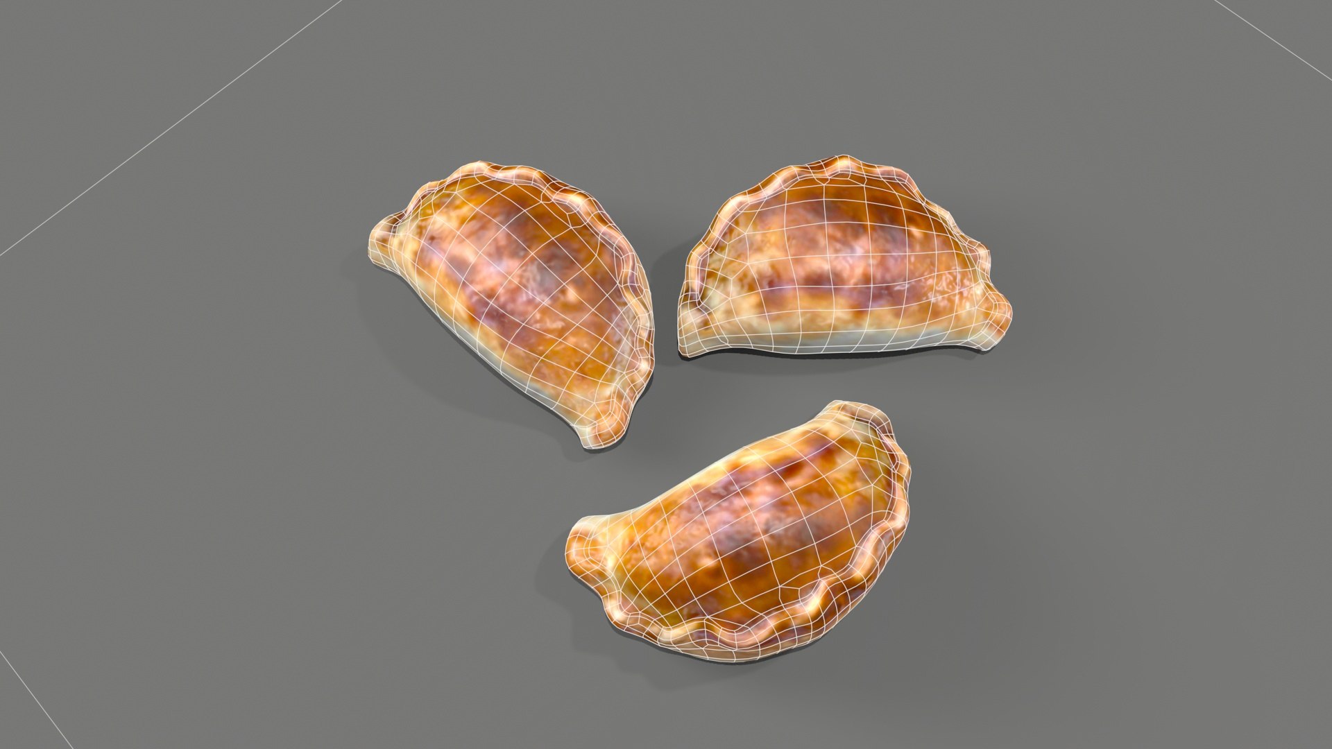 Dumpling 3D Model - TurboSquid 2254890