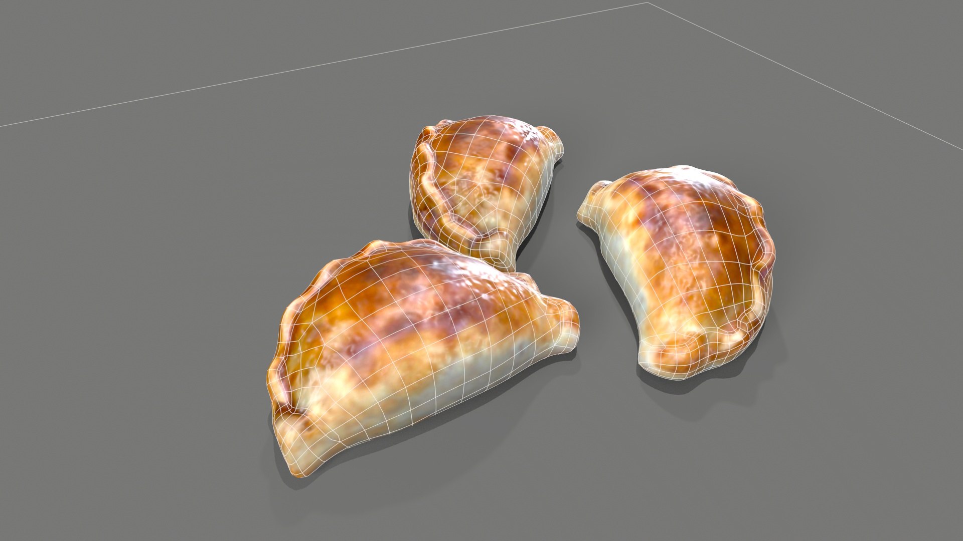 Dumpling 3D Model - TurboSquid 2254890