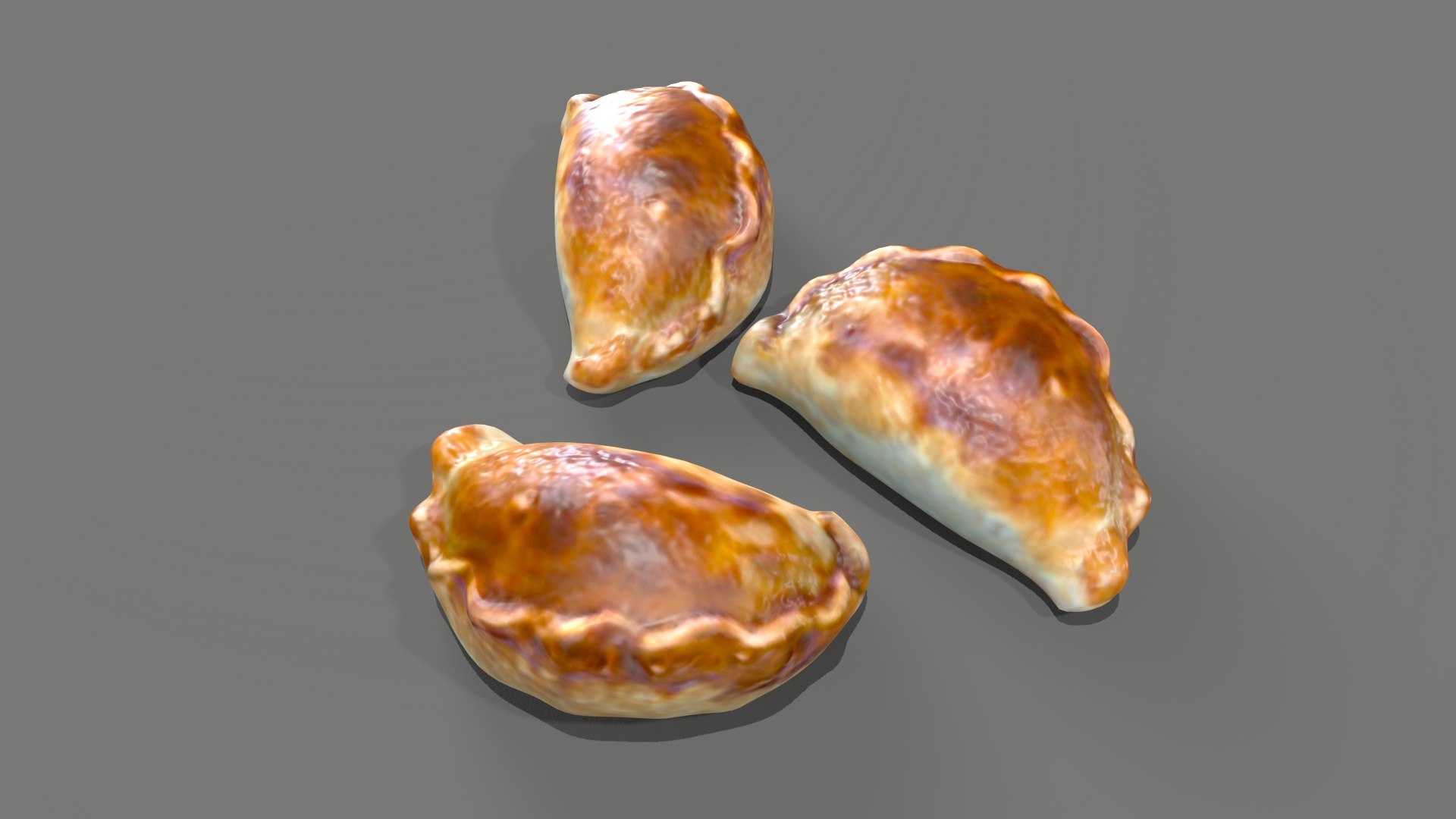 Dumpling 3D Model - TurboSquid 2254890