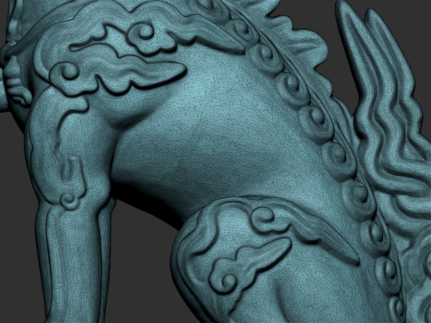 Foo Dog 3D - TurboSquid 1932414