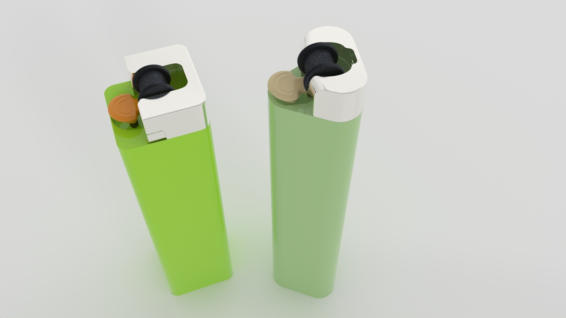 3D 2 Lighters - TurboSquid 1945325