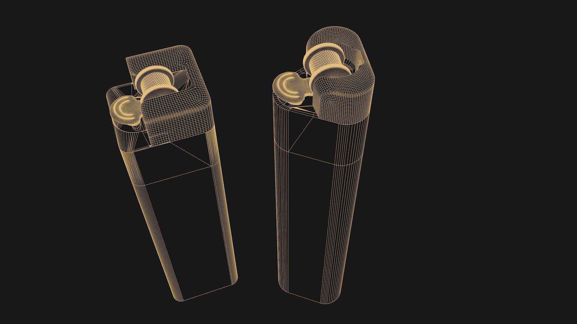 3D 2 Lighters - TurboSquid 1945325