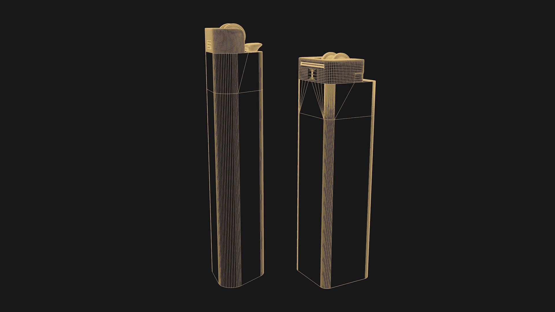 3D 2 Lighters - TurboSquid 1945325
