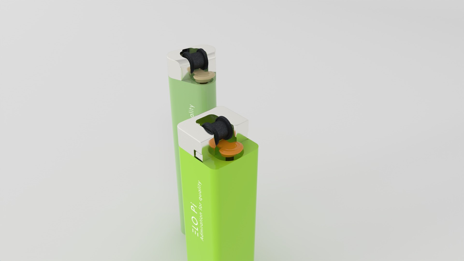 3D 2 Lighters - TurboSquid 1945325