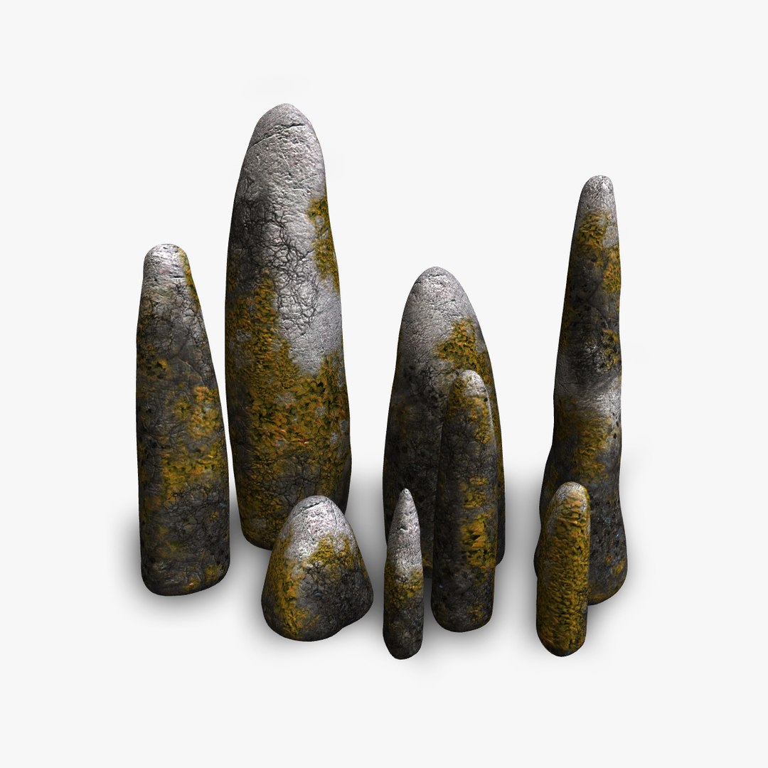 Obelisk Set - Corrupted 3D model - TurboSquid 1903571