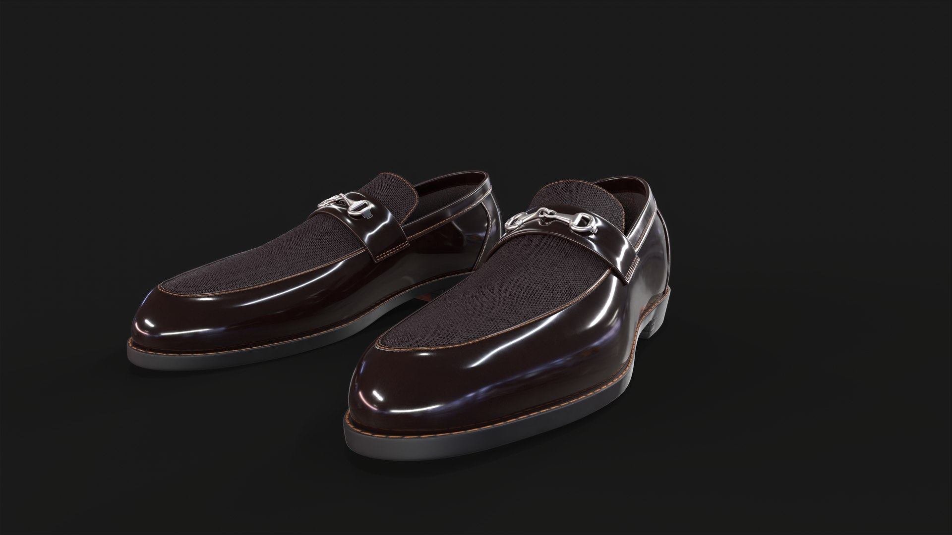 3D Model Formal Loafers Shoes - TurboSquid 2176102