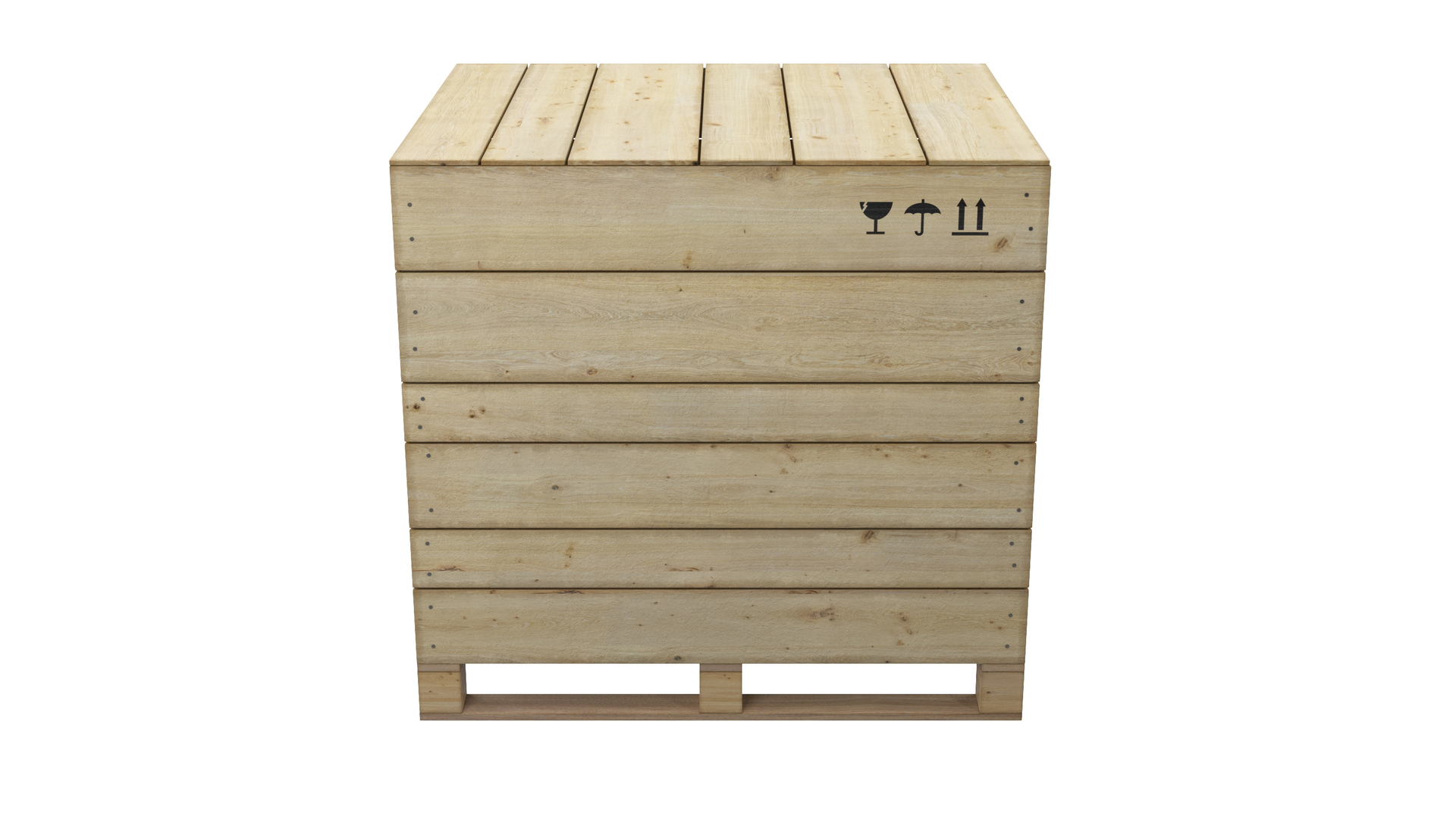 Wooden Box 3D Model - TurboSquid 2013996