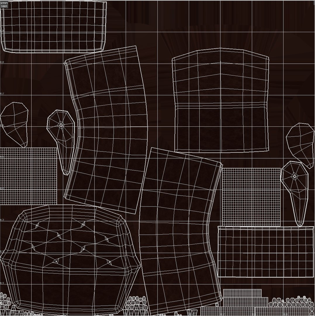 Stylized Couch 3D Model - TurboSquid 1936790