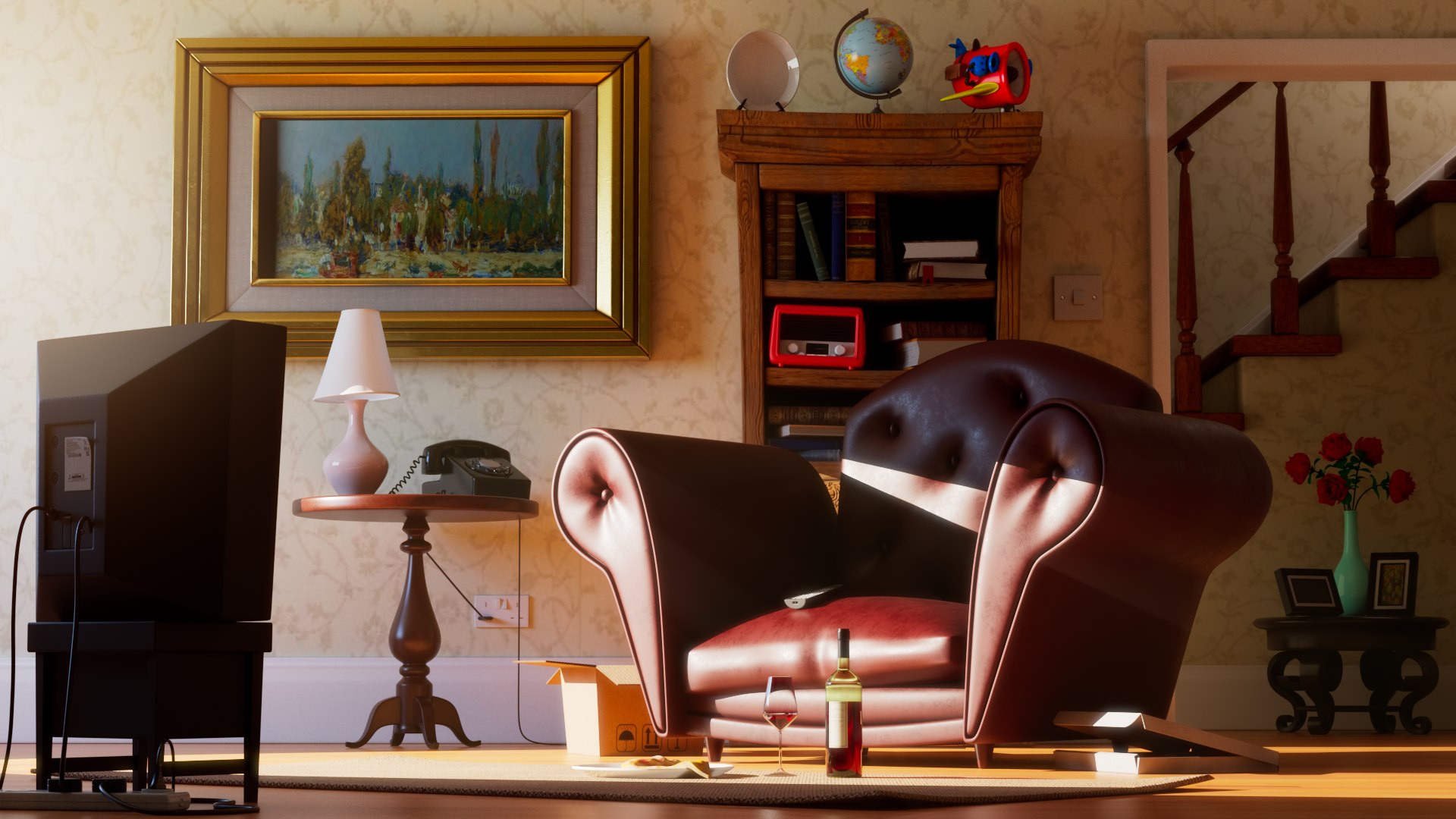 Stylized Couch 3D Model - TurboSquid 1936790