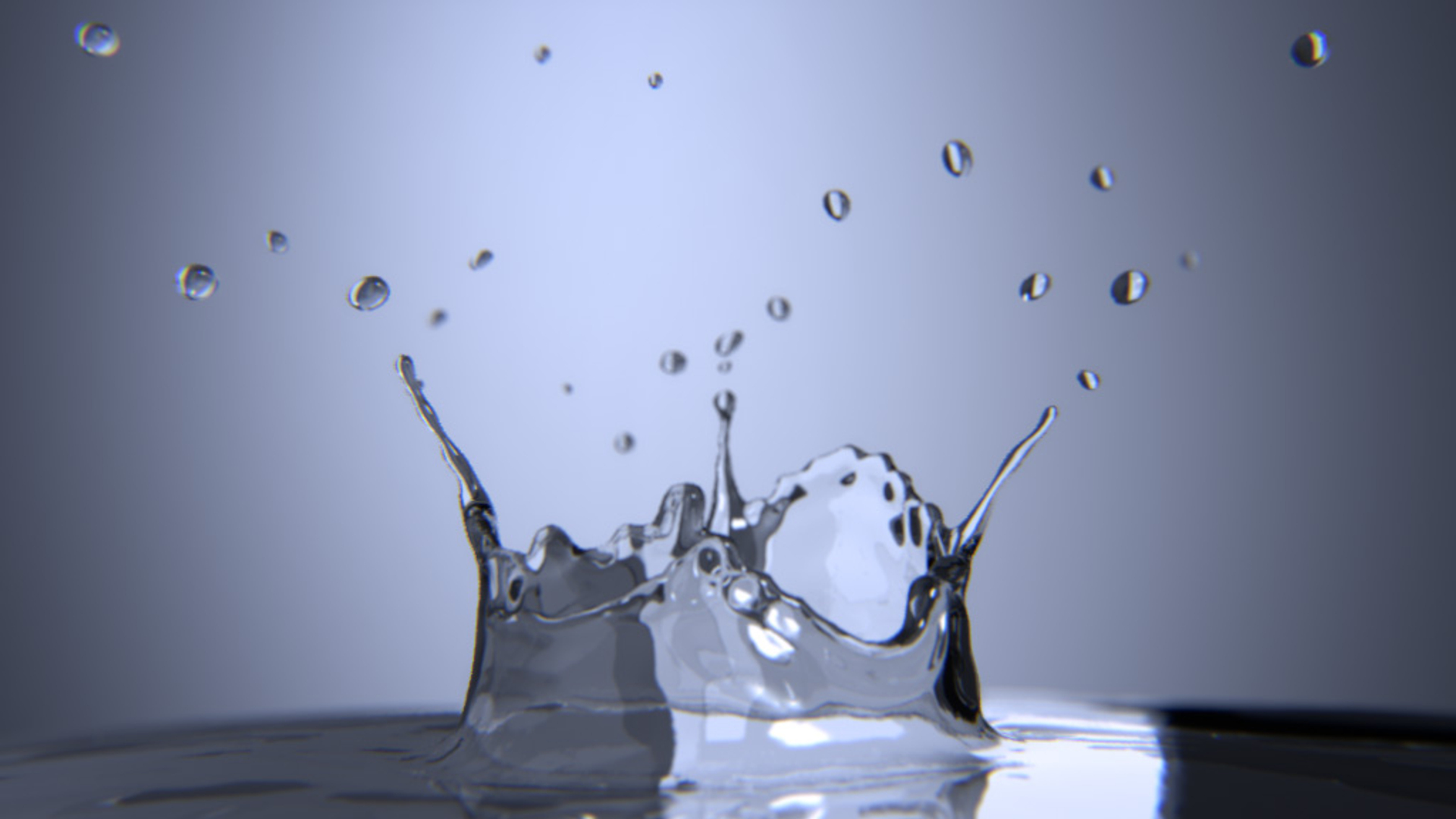 3d Model Splash Packshots Frame