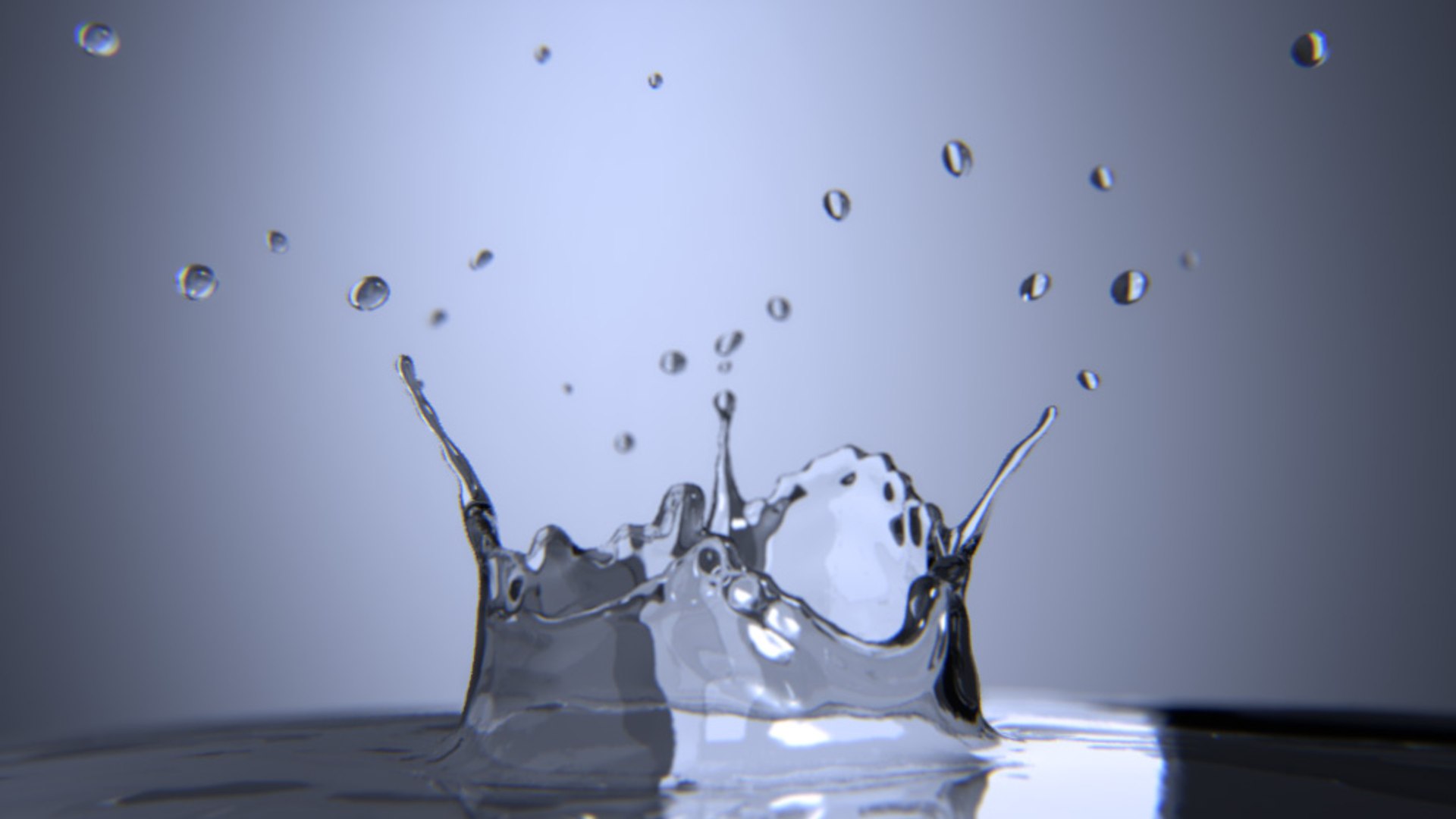 3d Model Splash Packshots Frame