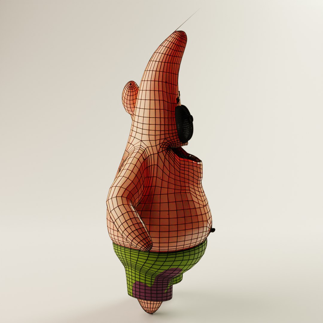 Patrick star 3D - TurboSquid 1531769