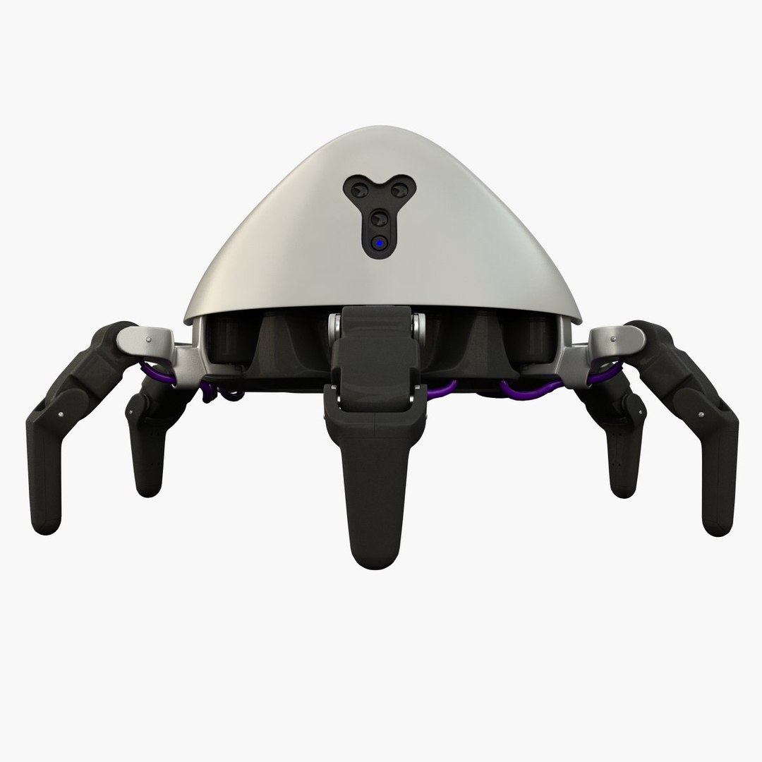 3D Hexa Robot Model - TurboSquid 1264179