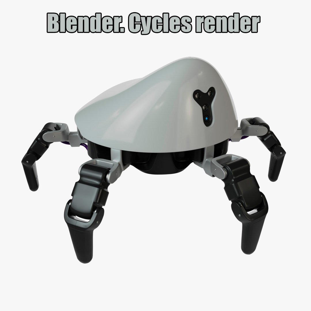 3D Hexa Robot Model - TurboSquid 1264179