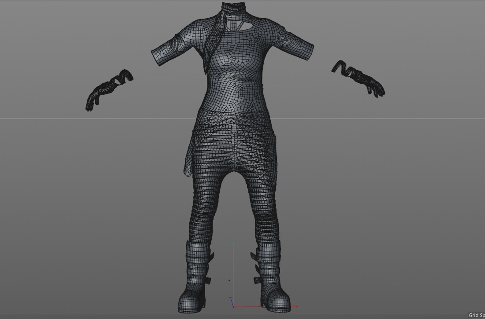 3D Outfit Marvelous Designer Model - TurboSquid 1557393