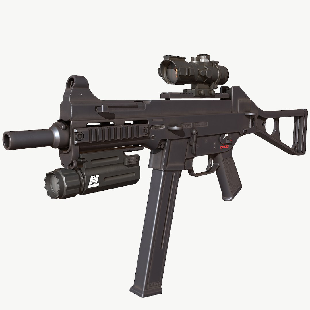 3D ump pbr ready - TurboSquid 1258229