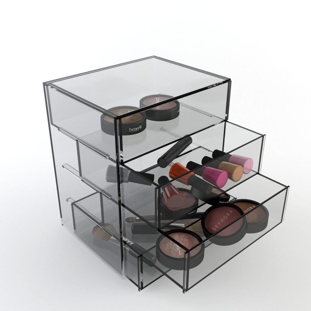 Cosmetic Box 3d Model