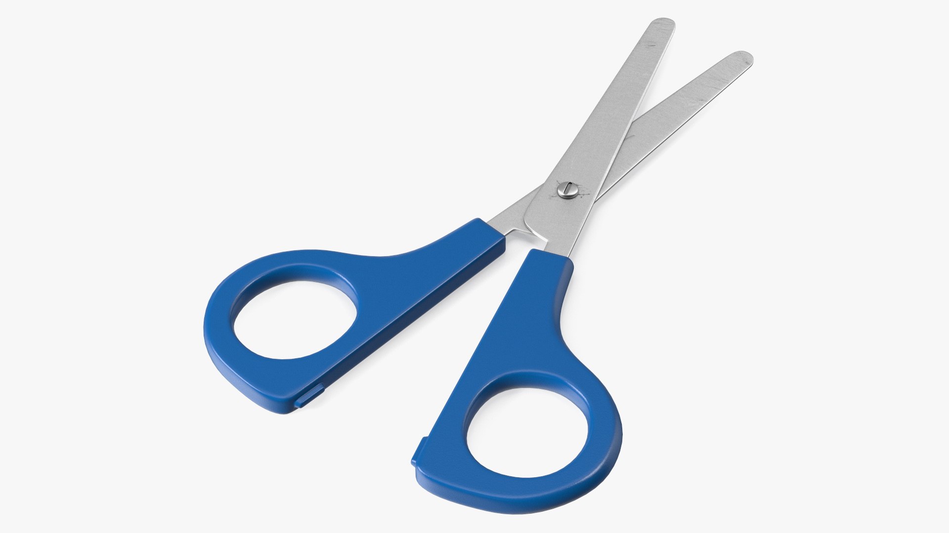 School Scissors Blue model - TurboSquid 2128797