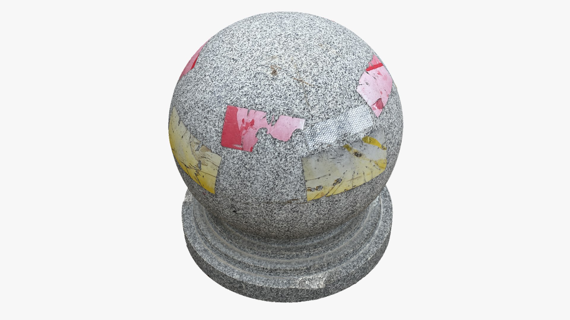 Round Stone Pier 3d Scan 3D Model - TurboSquid 1995383