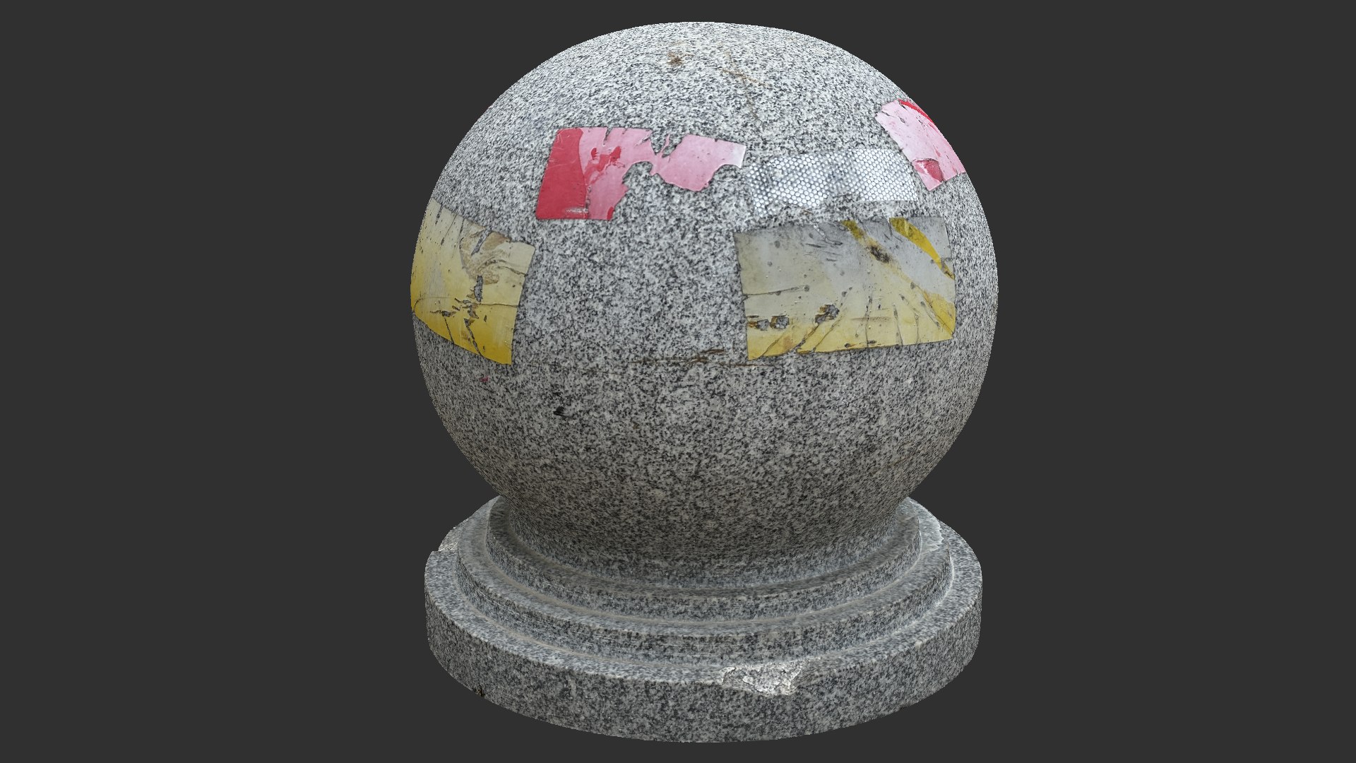 Round Stone Pier 3d Scan 3D Model - TurboSquid 1995383