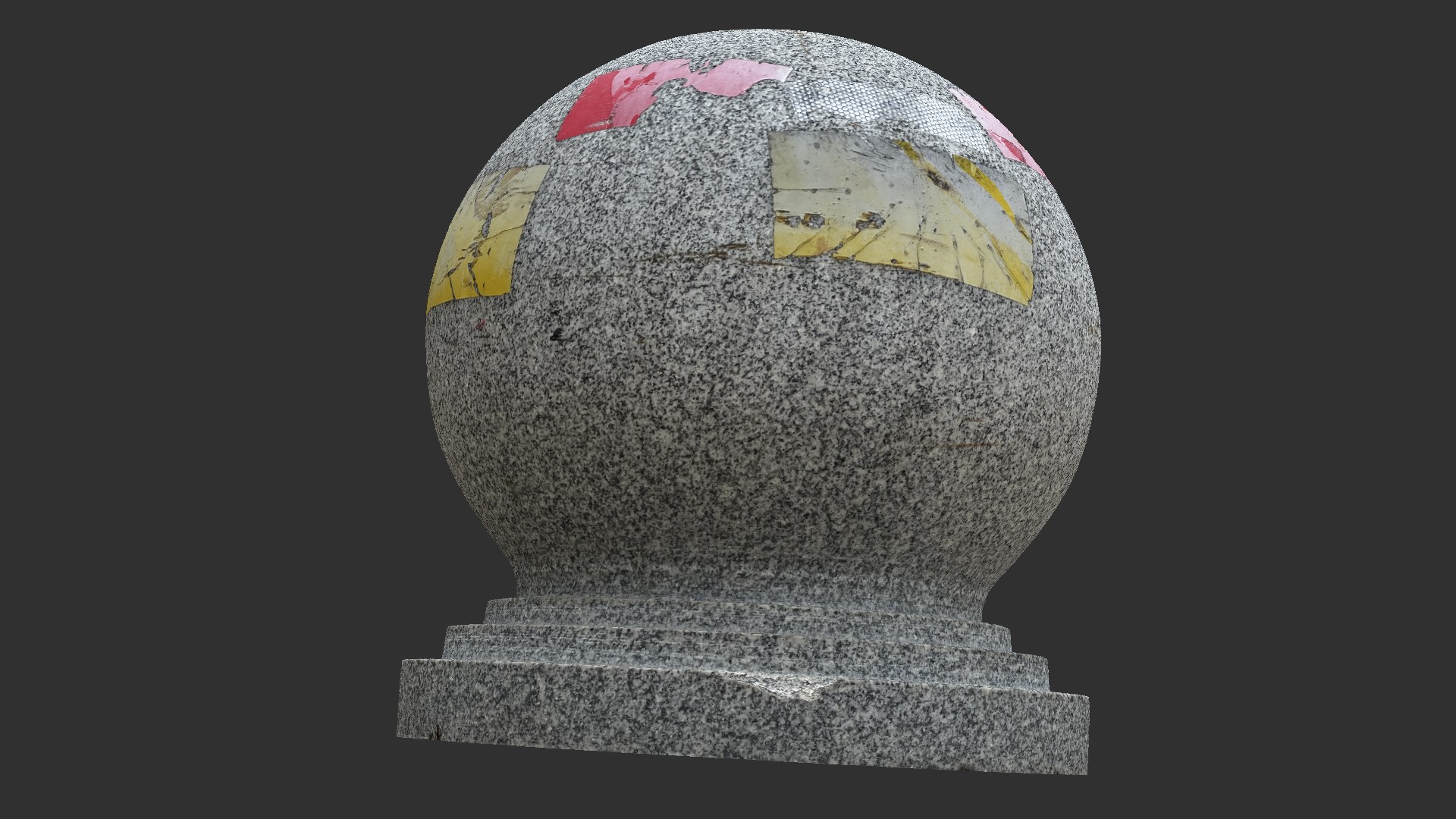 Round Stone Pier 3d Scan 3D Model - TurboSquid 1995383