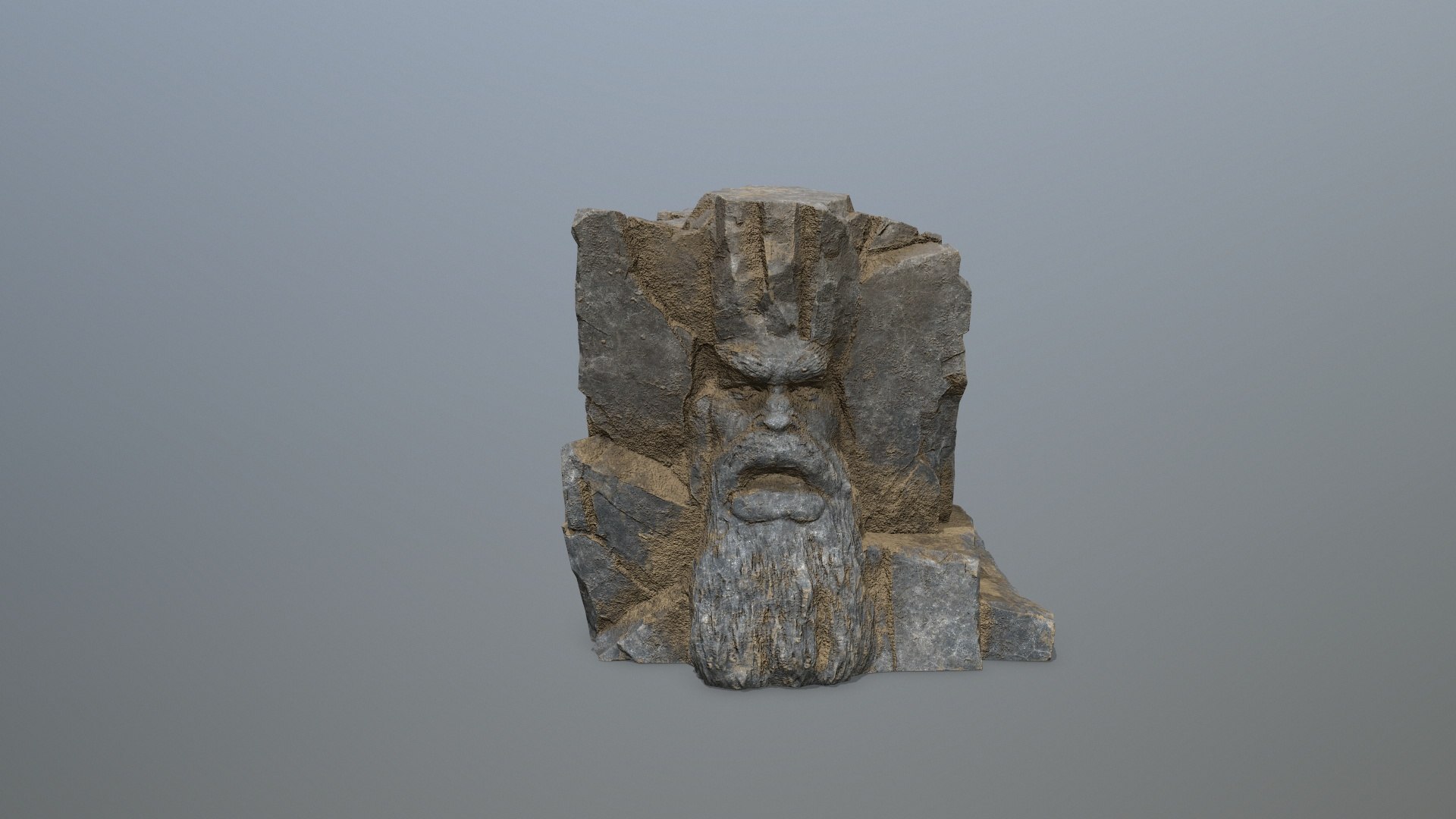 3D Mountain Face - TurboSquid 2218153