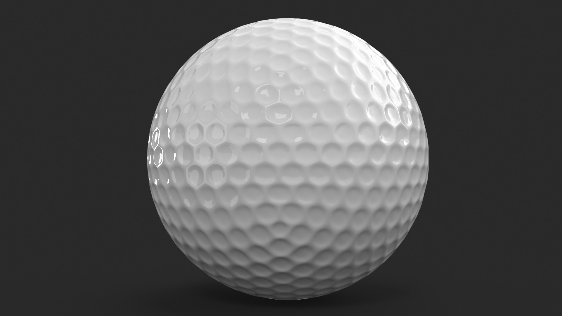 3D Golf Ball Model - TurboSquid 2252284