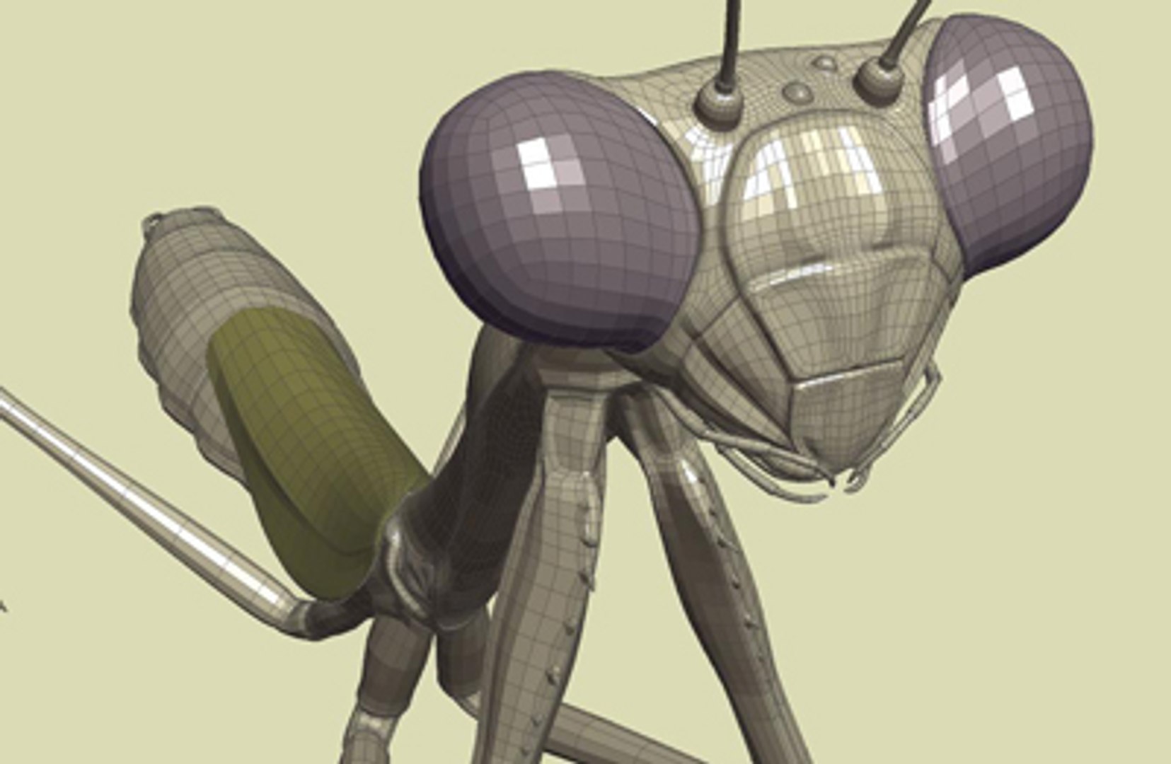 Praying Mantis 3d 3ds