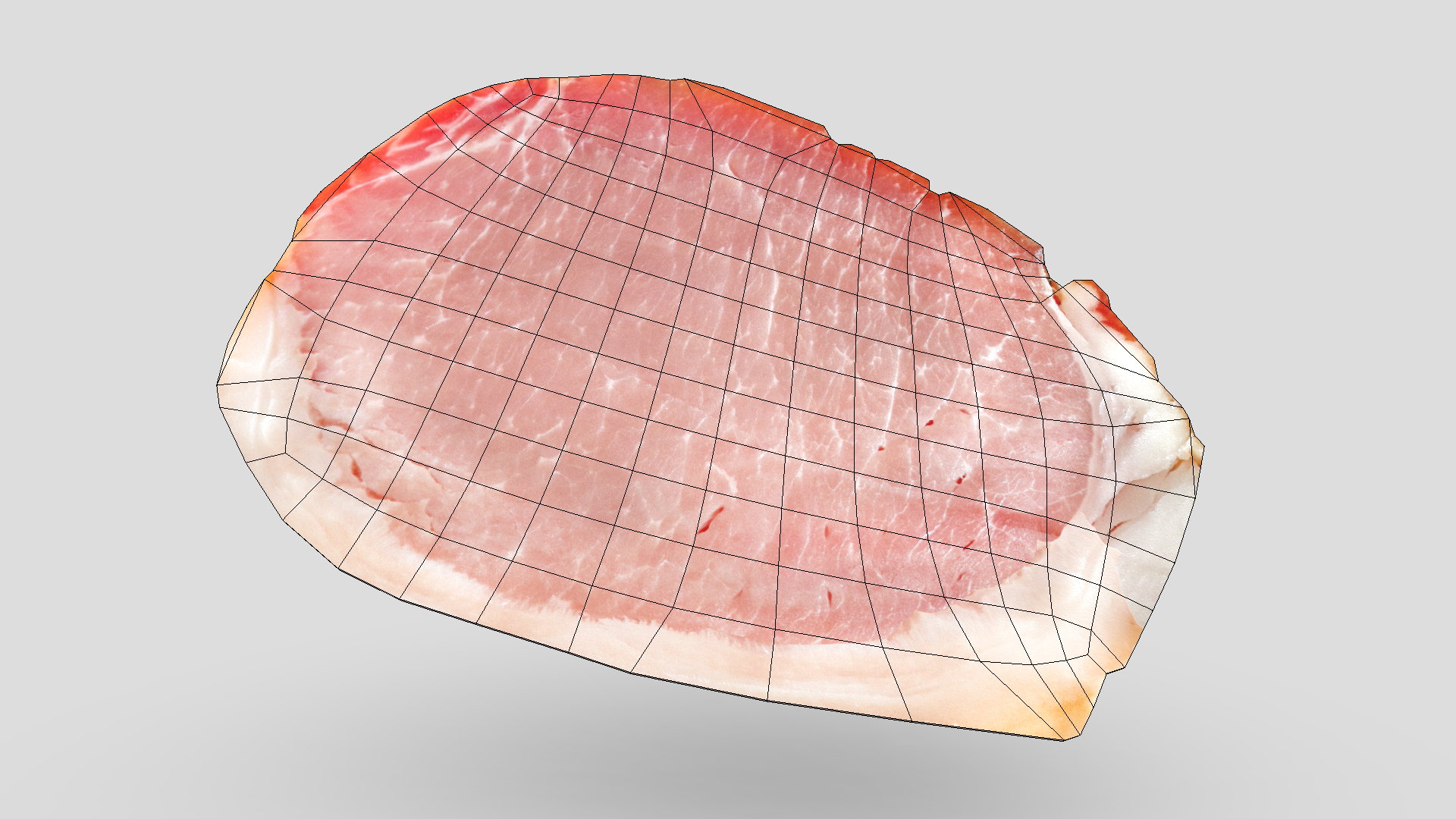 modelo 3d Rebanada de jamón gratis - TurboSquid 2209822
