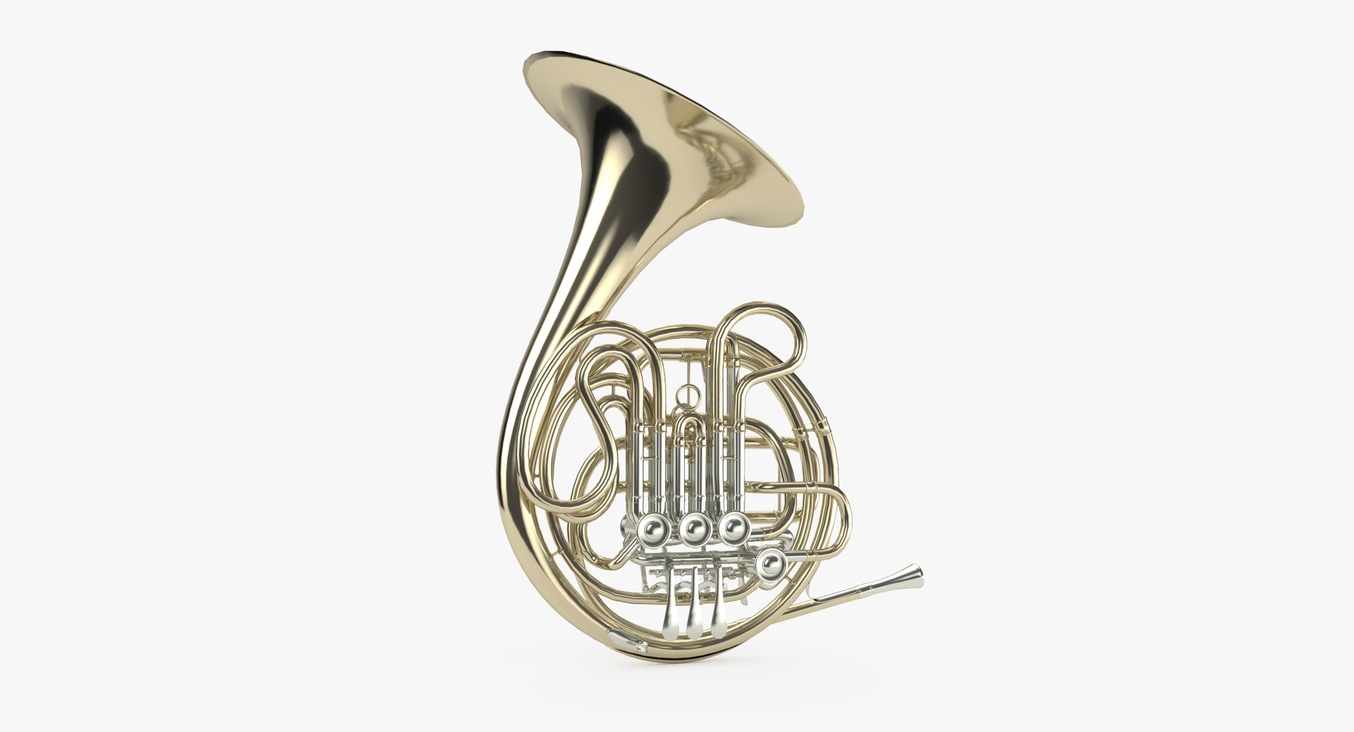 French Horn model - TurboSquid 1992262
