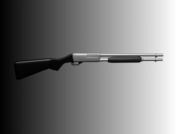 Free Shotgun 3D Models for Download | TurboSquid