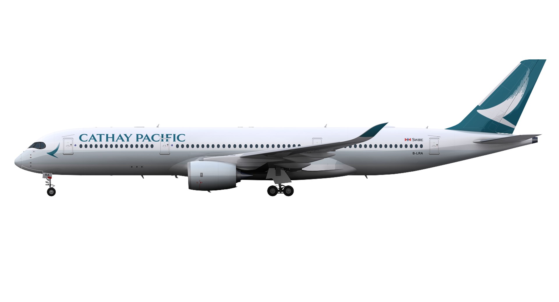 A350-900 Cathay Pacific 3D Model - TurboSquid 1149105
